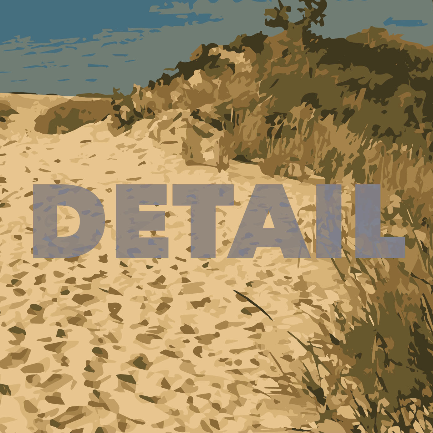Indiana Dunes National Park Poster / Postcard - Go See Design