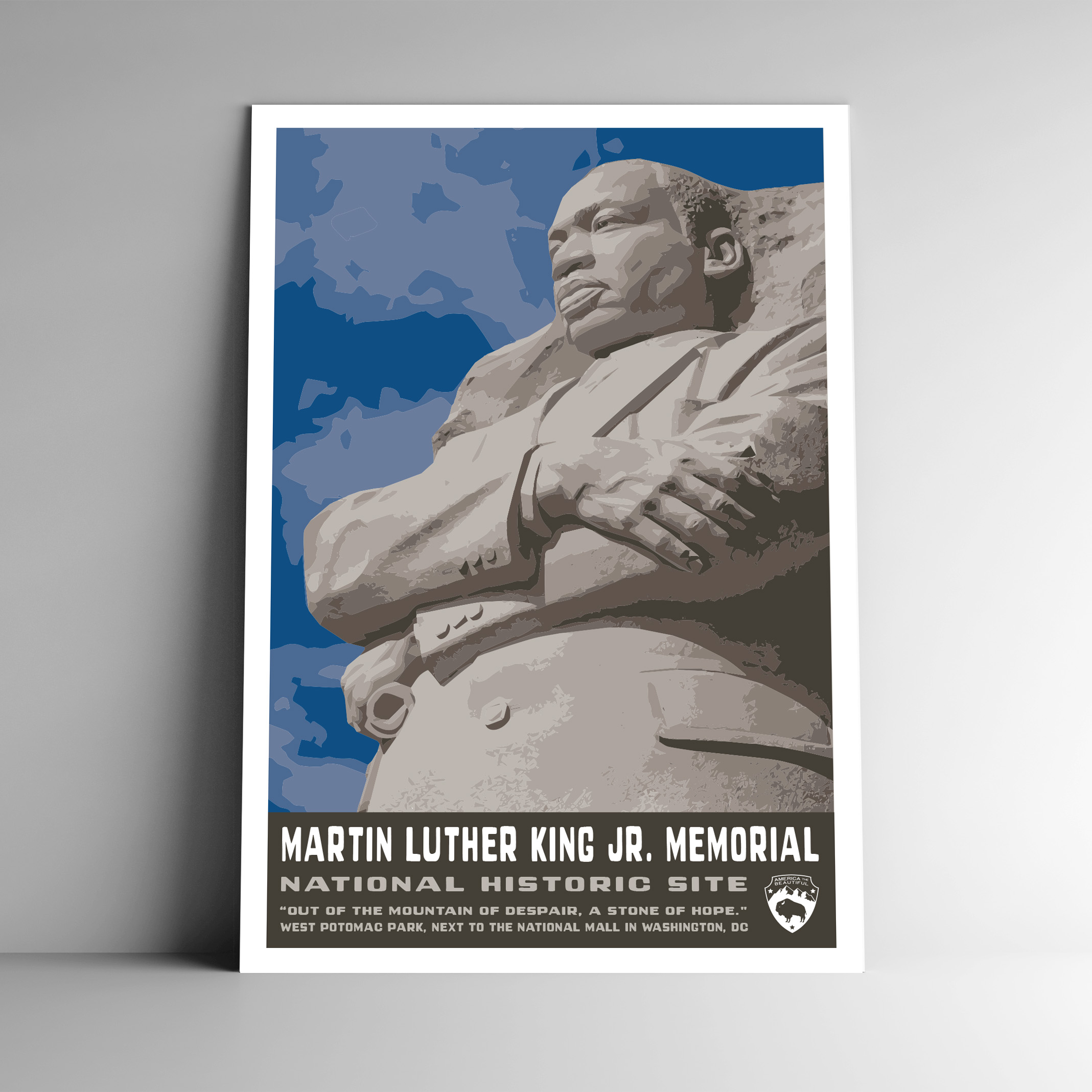 Martin Luther King Jr. Memorial National Historic Site Poster ...