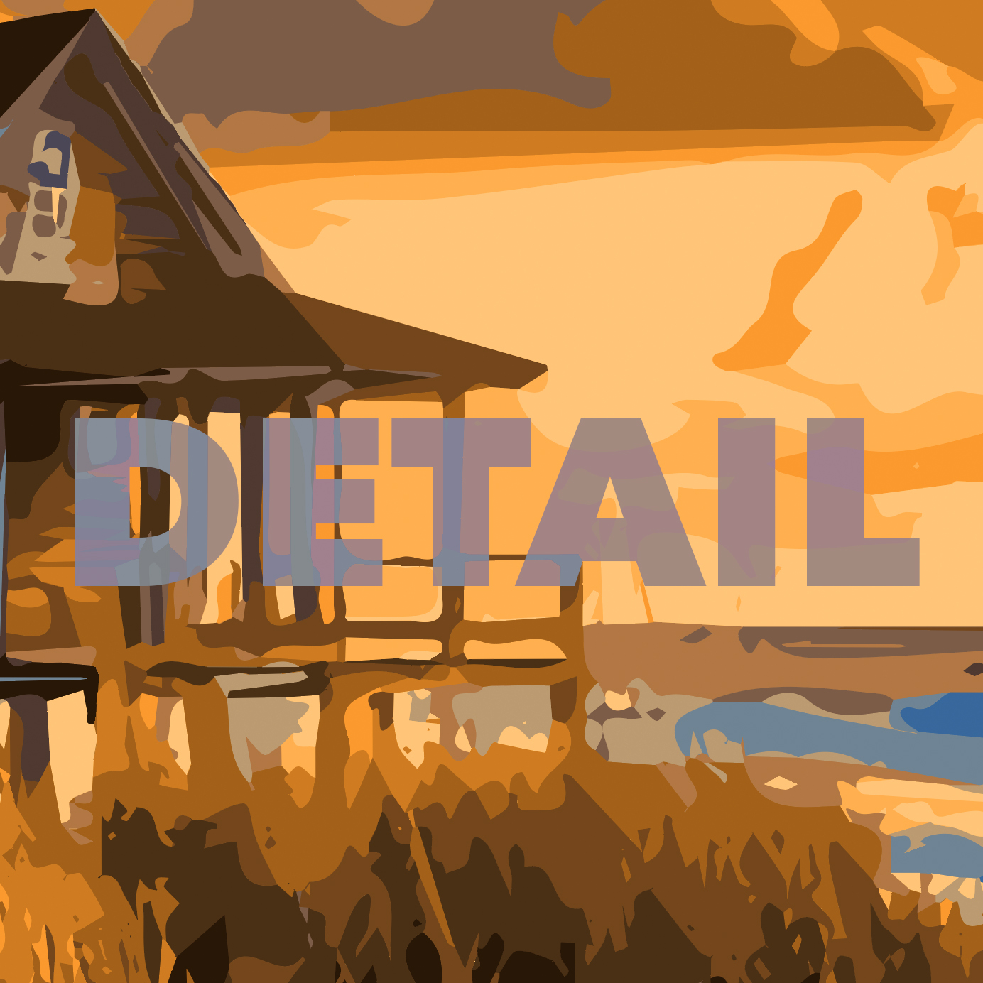 North Carolina: The Tar Heel State Poster / Postcard - Go See Design
