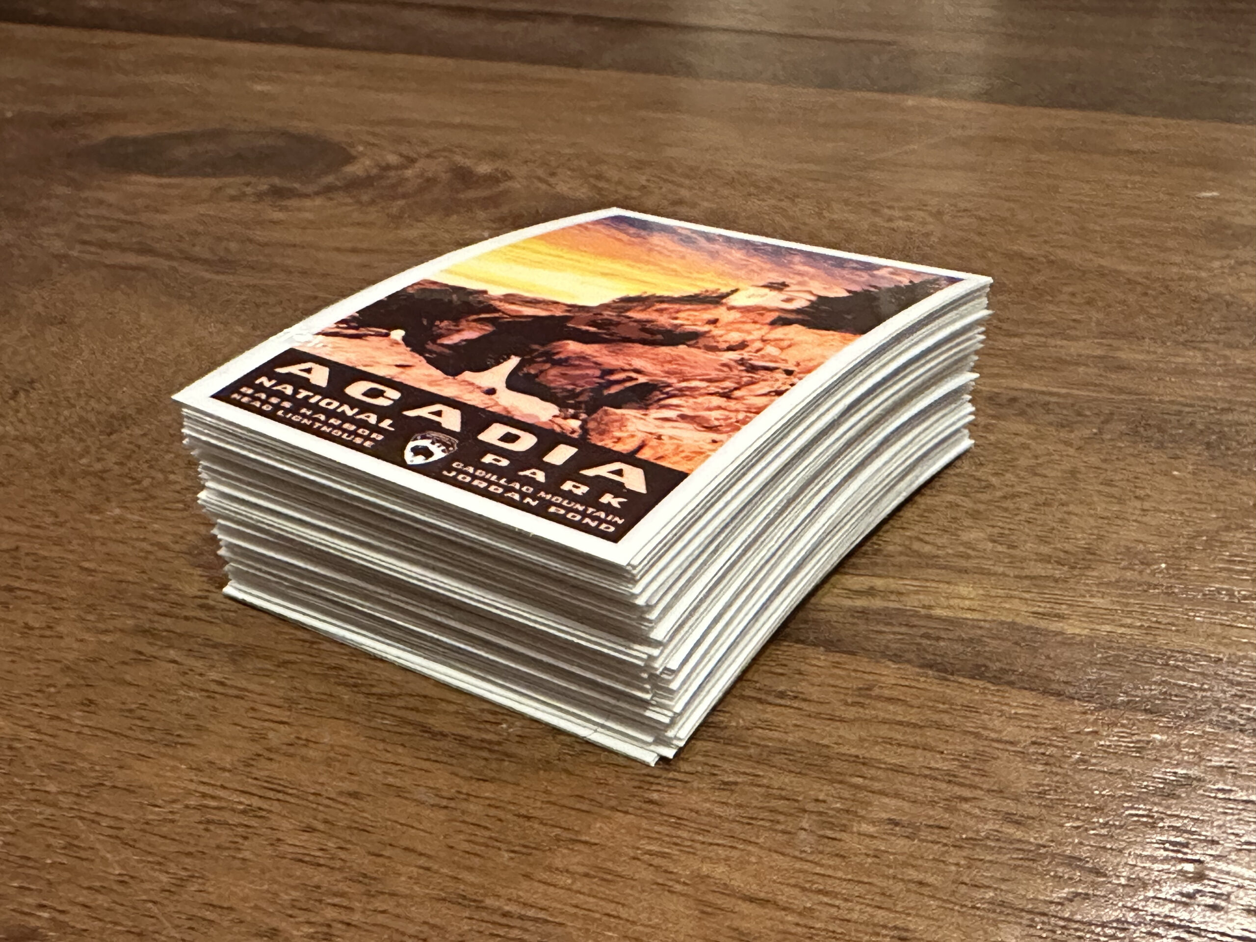 National Parks Completion Poster + Stickers - Go See Design