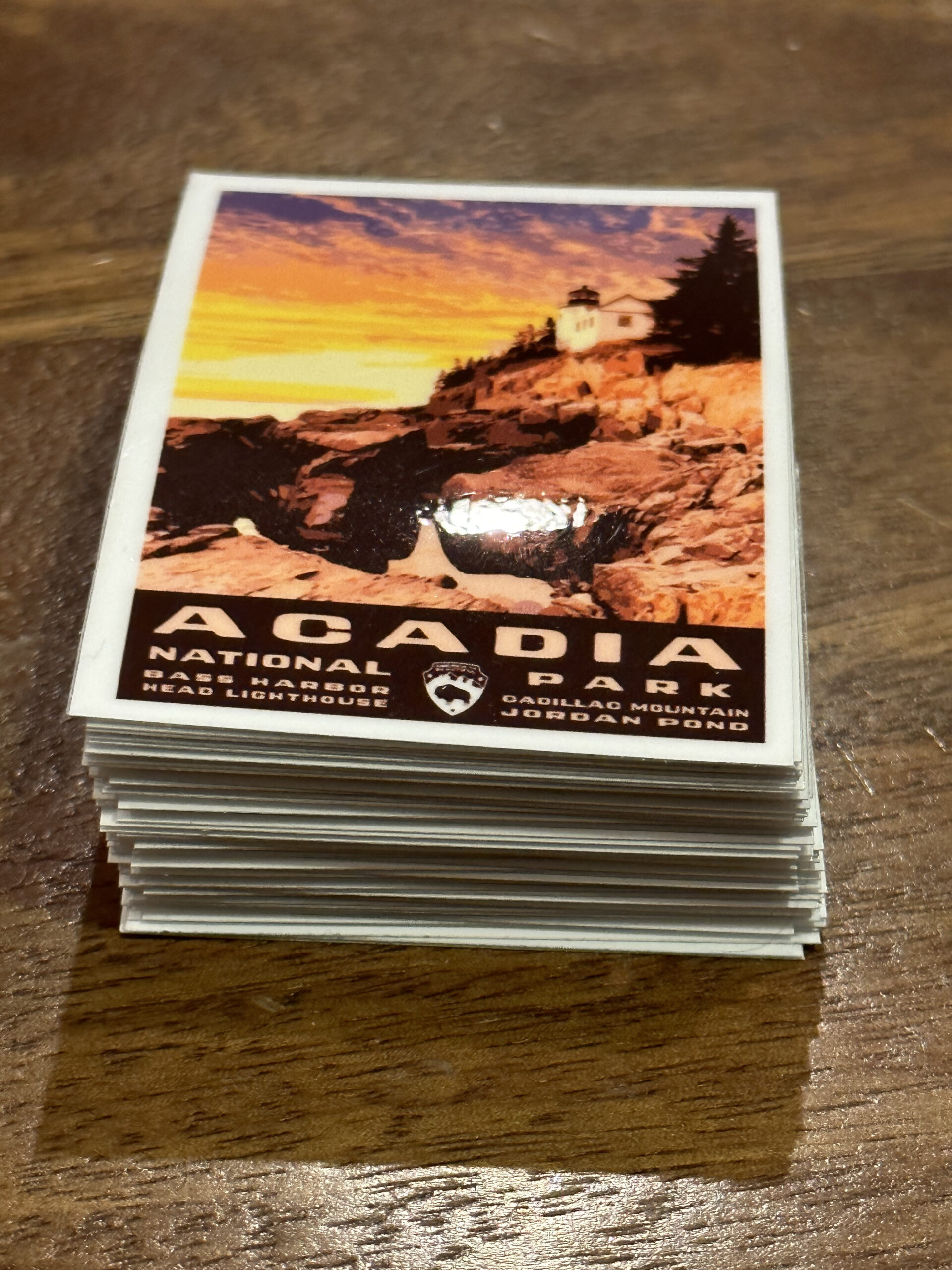 National Parks Completion Poster + Stickers - Go See Design