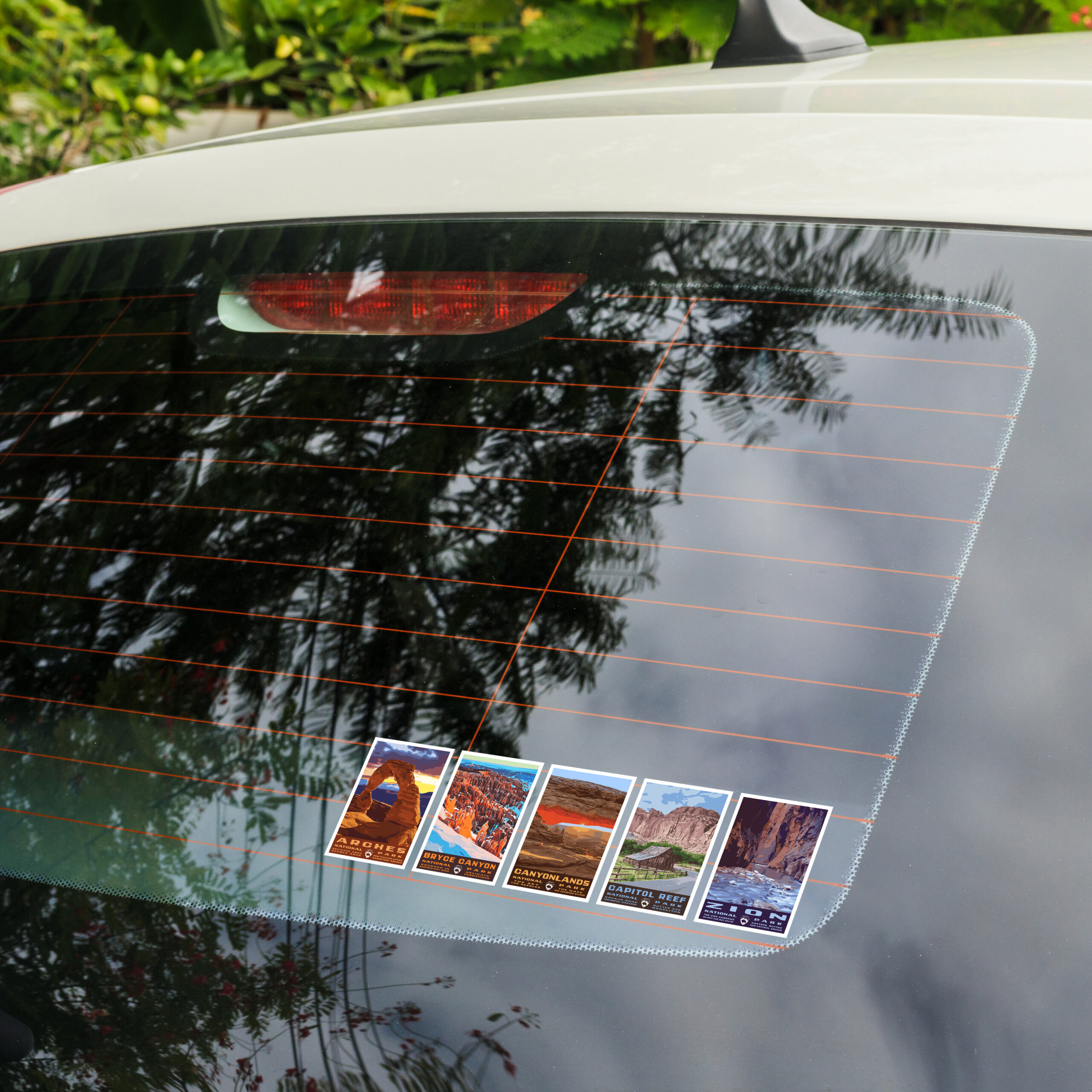 Premium Vinyl Stickers: Complete Set of All 63 USA National Parks - Go ...